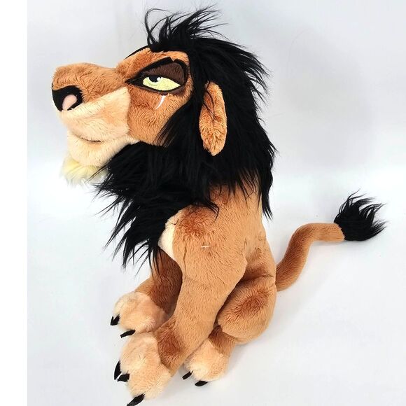 Disney | Toys | Disney The Lion King 4 Scar Plush Stuffed Toy | Poshmark